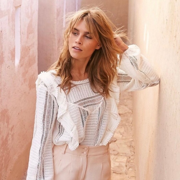 Sezane | Tops | Sezane Blouse | Poshmark